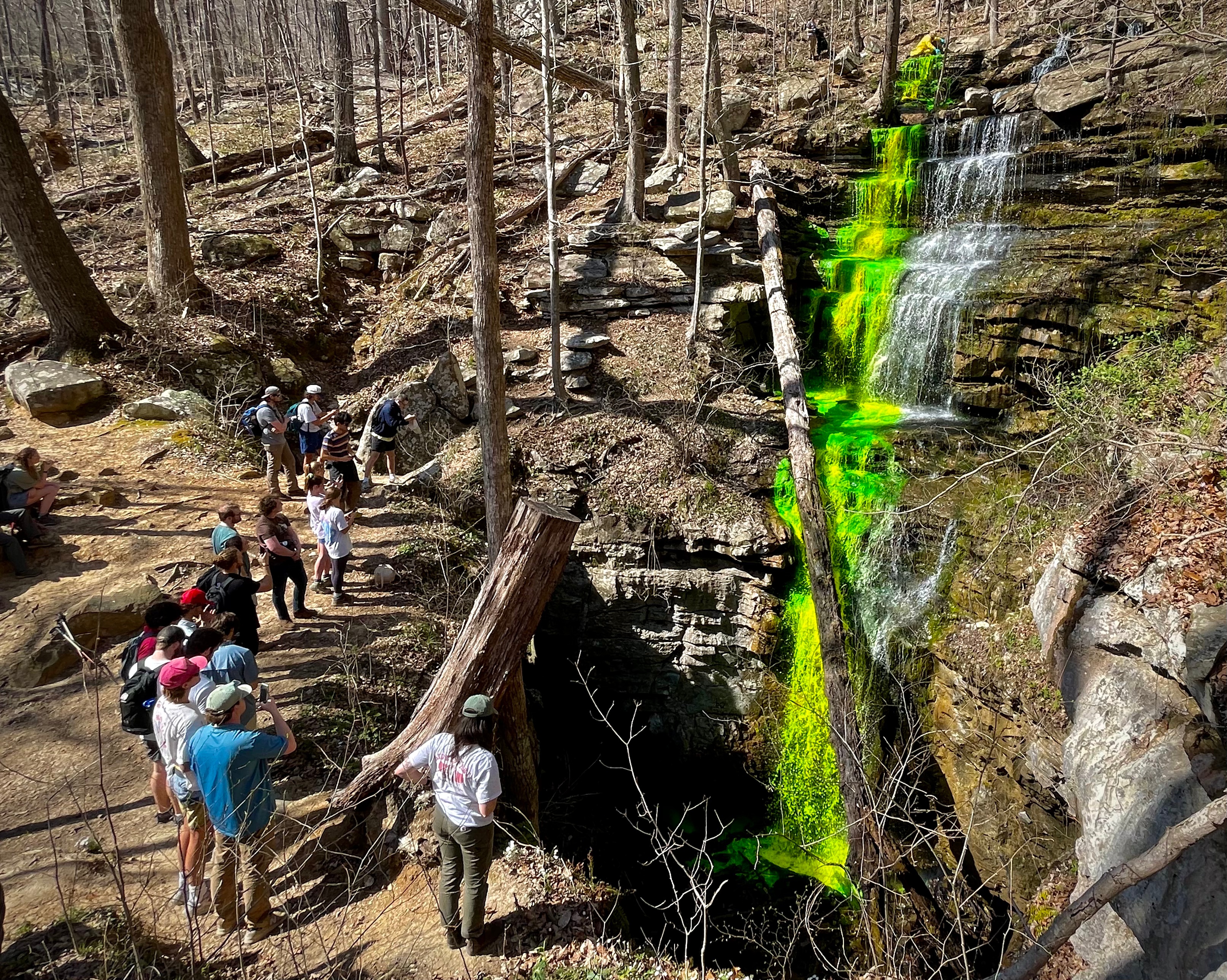Into the Depths: Tracking the Flow of Water Through Limestone Caves. An ...